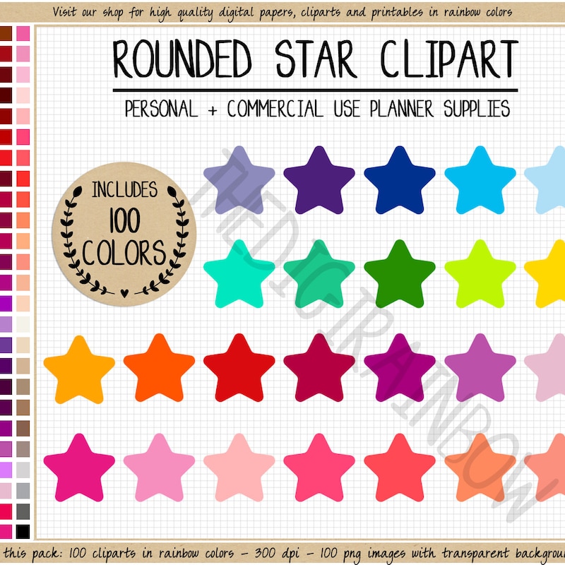 Mini Star Stickers Svg - Etsy