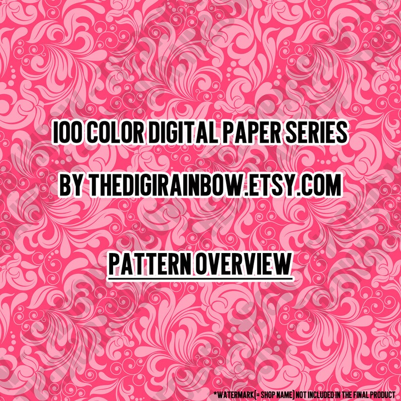 100 Tinted Swirl Digital Paper Damask Digital Paper Wedding - Etsy