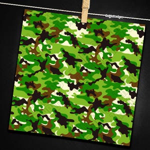 100 SEAMLESS Camo Digital Paper Military Camouflage Pattern US Army ...