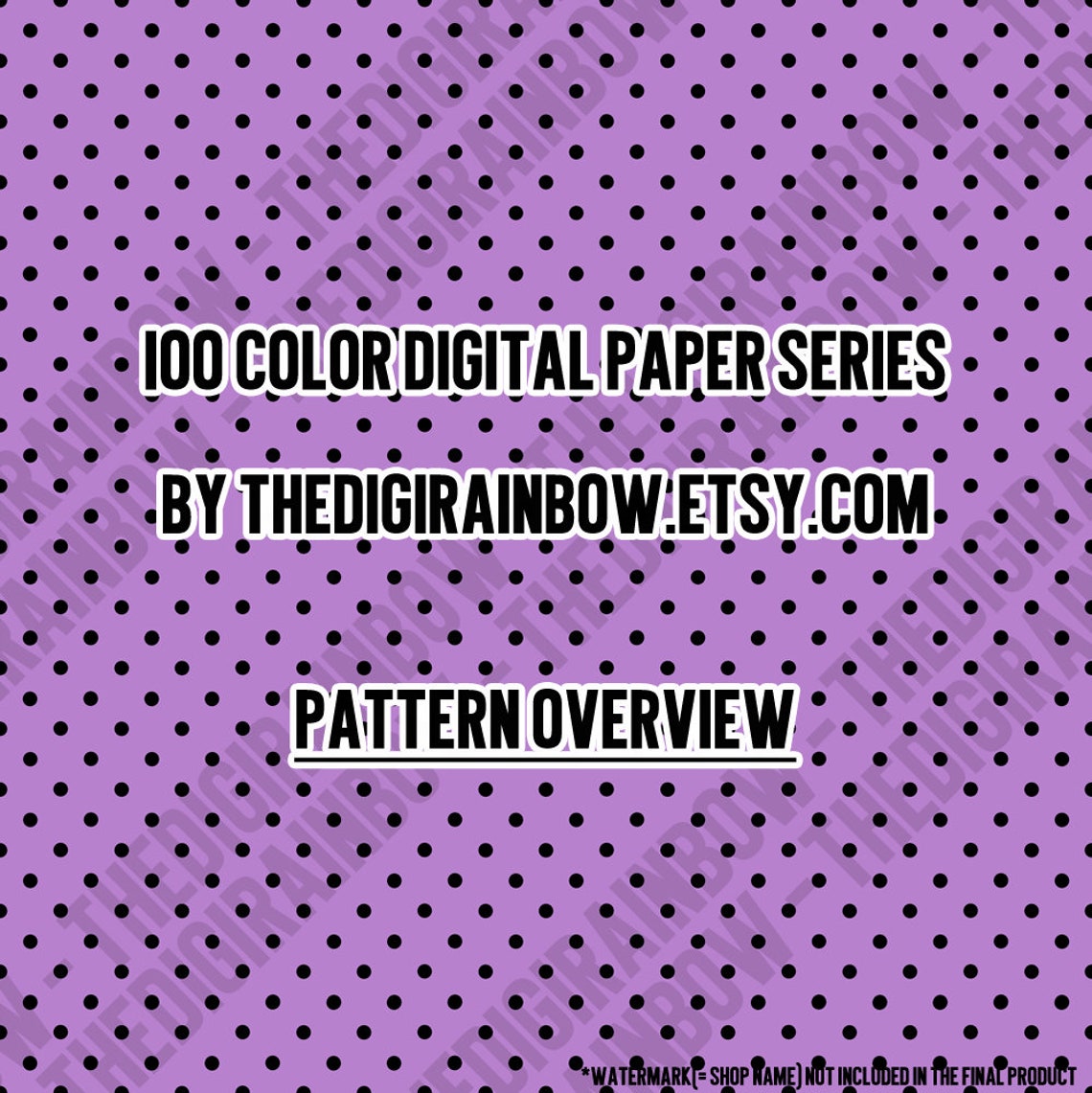 100 Black Polka Dot Digital Paper Polka Dot Clipart Seamless - Etsy