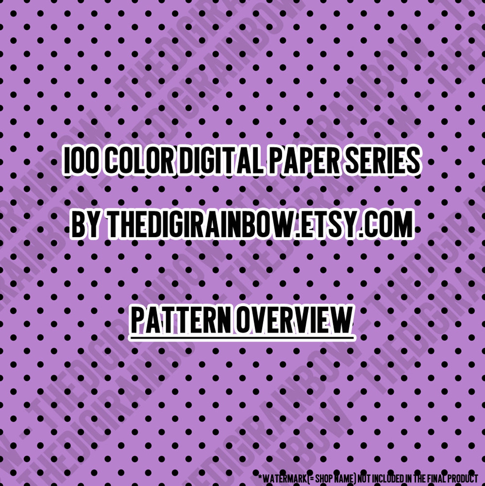 100 Black Polka Dot Digital Paper Polka Dot Clipart Seamless - Etsy