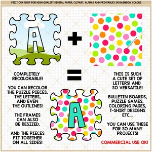 EDITABLE Canva Alphabet Fill Your Own Letters Blank Coloring Puzzle ...
