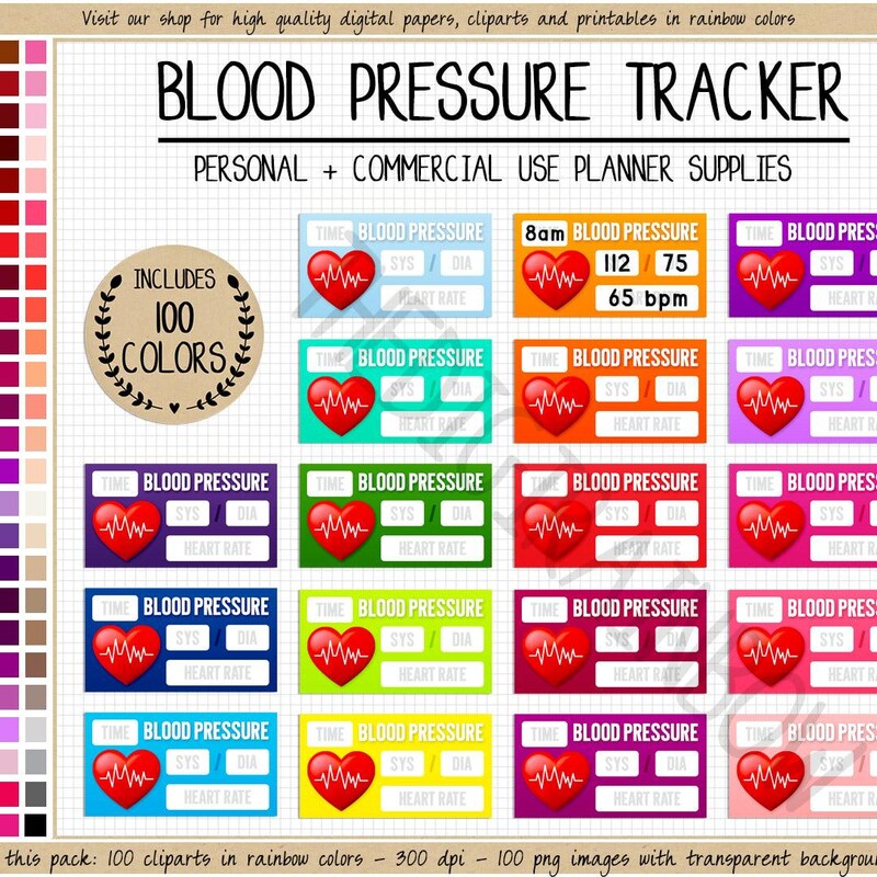 Heart Monitor Stickers - Etsy