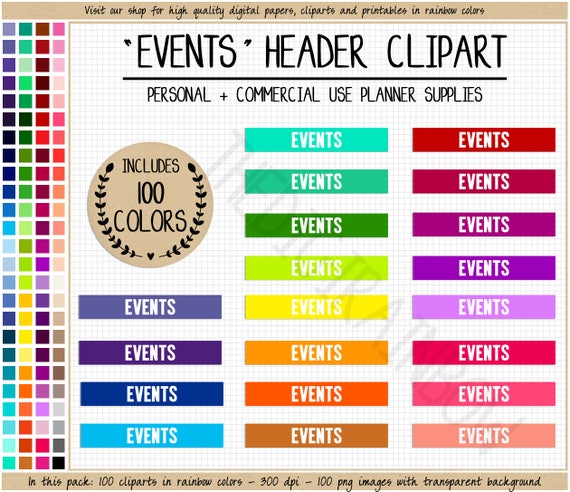 SALE 100 EVENT planner stickers party planner stickers date | Etsy