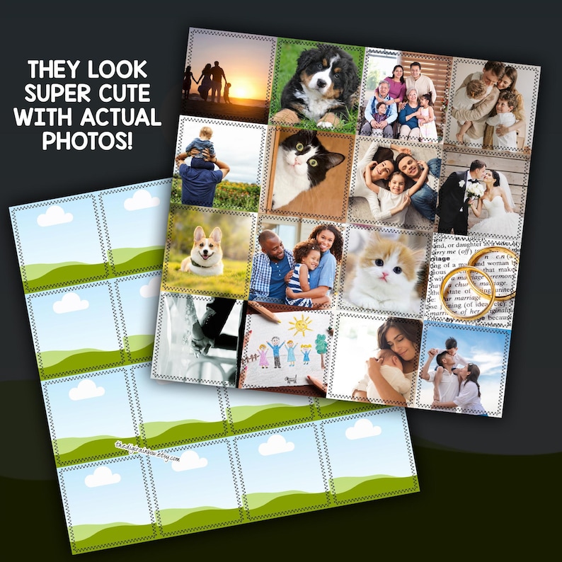Patchwork CANVA Template Bundle, Make Your Own Seamless Patchwork ...
