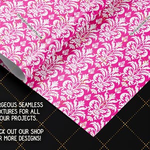 100 SEAMLESS Damask Digital Paper Rainbow Damask Pattern Elegant Flower ...