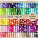 SALE 100 Ombre Confetti Digital Paper Sequin Digital Paper Glitter ...