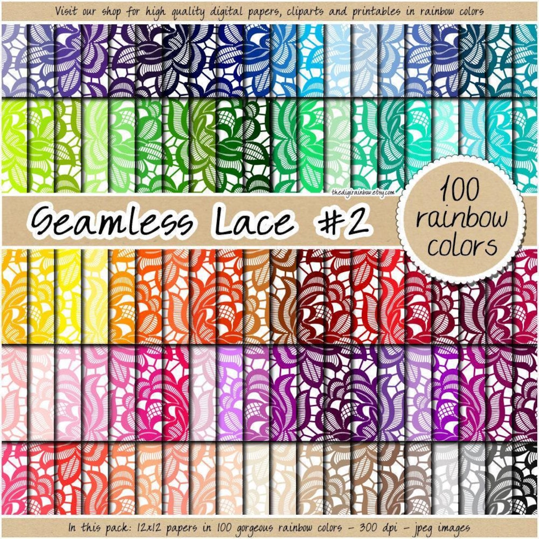 100 SEAMLESS Luxury Lace Digital Paper Pink Wedding Invitation Rspv ...