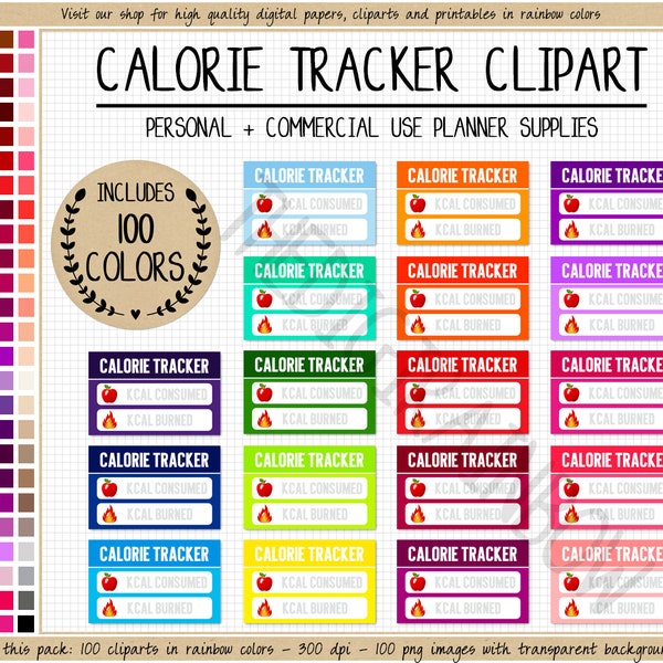 Calorie Tracker - Etsy