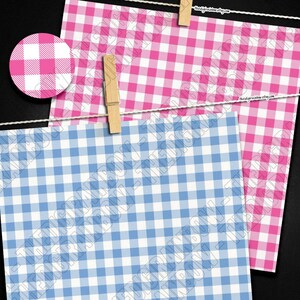 100 Seamless Buffalo Plaid Digital Paper Lumberjack Shirt Rustic ...