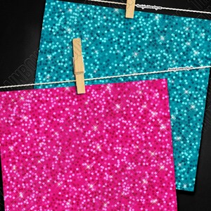 SALE 100 Seamless Confetti Digital Paper Rainbow Sequin Pattern ...