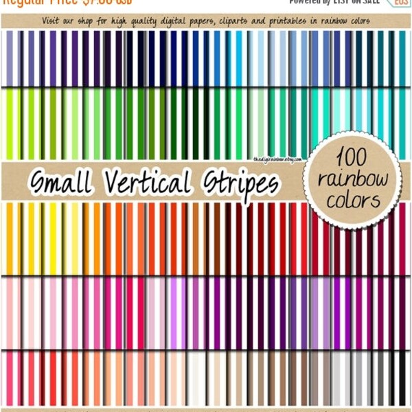 Vertical Stripes - Etsy