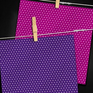 100 Tinted Polka Dots Digital Paper Seamless Rainbow Background ...