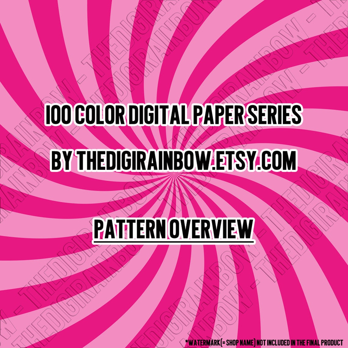 100 Tinted Sunburst Digital Paper Twisted Starburst Digital - Etsy