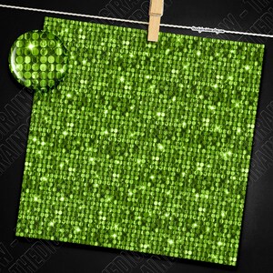 100 SEAMLESS Disco Sequin Digital Paper Rainbow Luxury Metallic Sequin ...