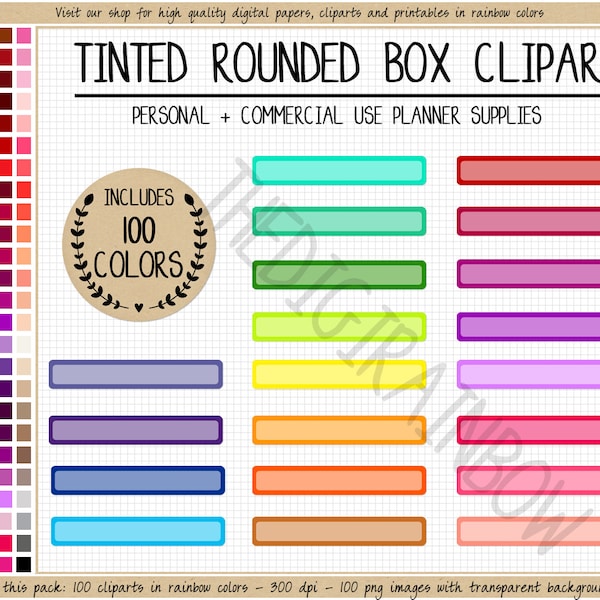 Box Header Clipart - Etsy