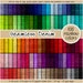 SALE 100 Cardstock Digital Paper Rainbow Cardstock Texture Scrapbooking ...