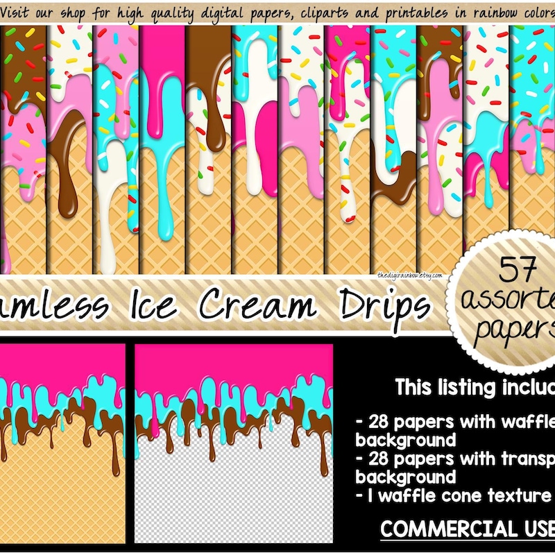 Drip Letters Template - Etsy