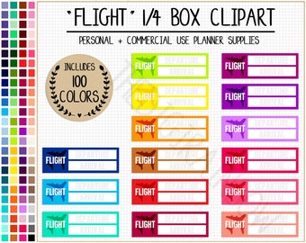 Flight Information Labels set of 8 Item 029 - Etsy