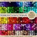 SALE 100 Rainbow Digital Paper Rainbow Solid Digital Paper Scrapbooking ...