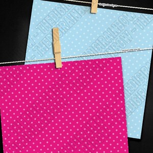 100 Tinted Polka Dot Digital Paper Seamless Rainbow Pattern Printable ...