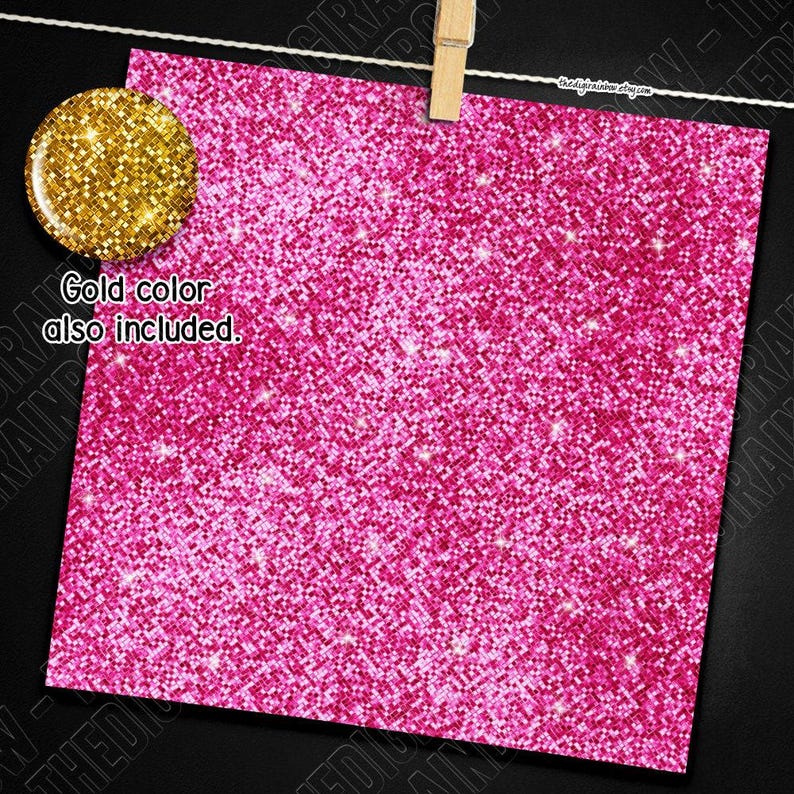 100 SEAMLESS Disco Sequin Digital Paper Rainbow Luxury Shimmer Pattern ...