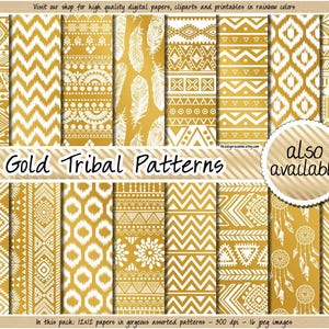SALE Gold Digital Paper Golden Digital Paper Gold Foil Printable Paper ...