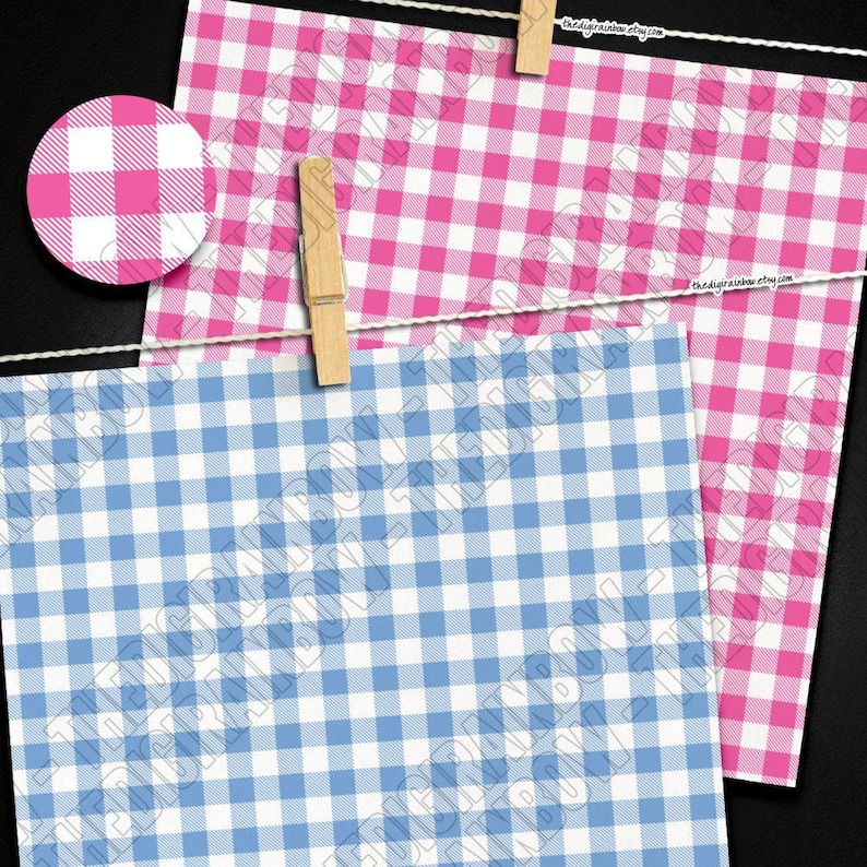 100 Seamless Buffalo Plaid Digital Paper Lumberjack Shirt Rustic ...