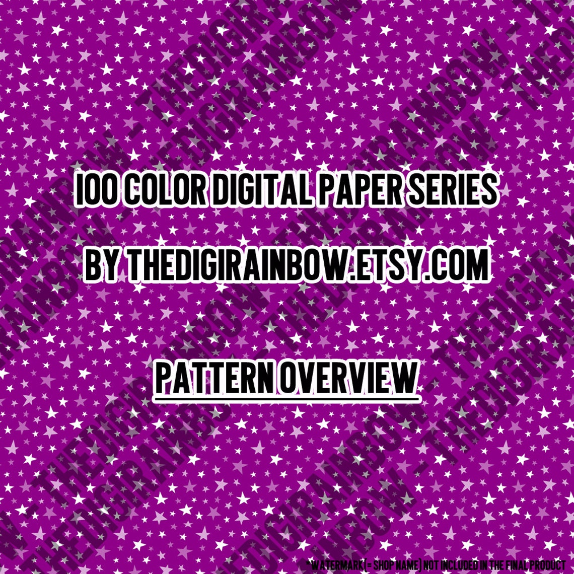 100 Star Digital Paper Christmas Digital Paper Star Clipart - Etsy