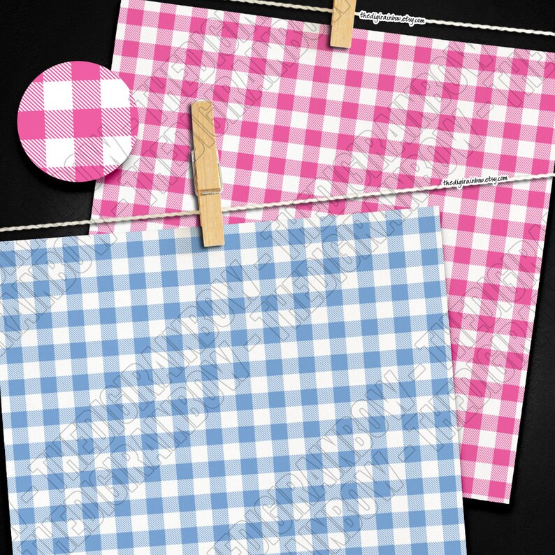 100 Seamless Buffalo Plaid Digital Paper Lumberjack Shirt - Etsy