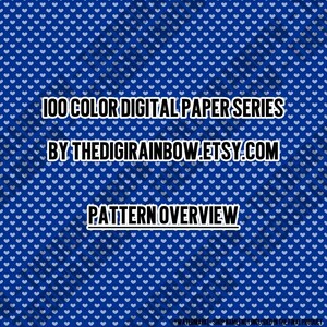 100 Tinted Tiny Heart Digital Paper Digital Rainbow Paper Scrapbooking ...