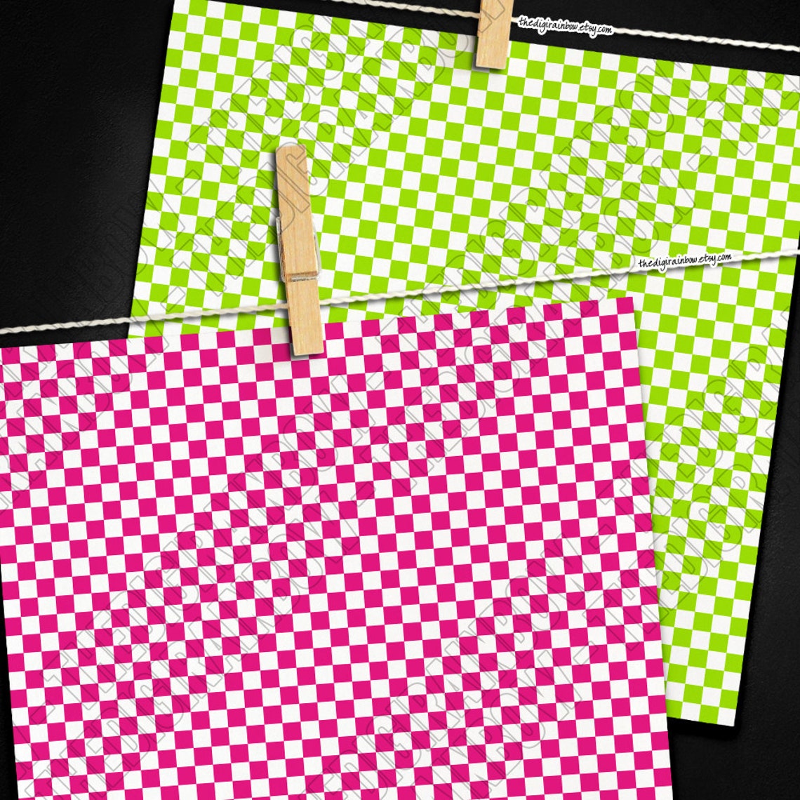 100 Seamless Checkerboard Digital Paper Checker Grid Geometric - Etsy