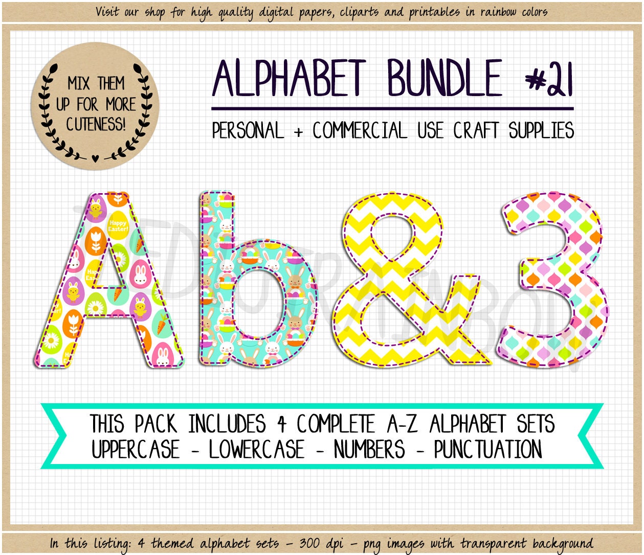 Chevron Background With Letter A