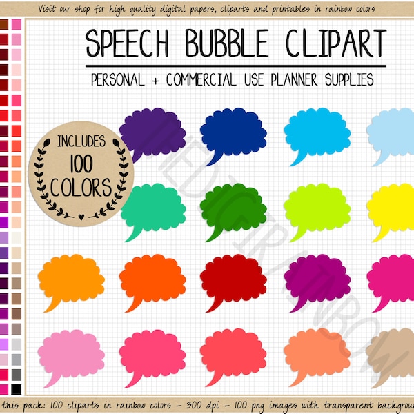 "speech Bubble Stickers" - Etsy