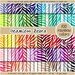 SALE 100 Cardstock Digital Paper Rainbow Cardstock Texture Scrapbooking ...