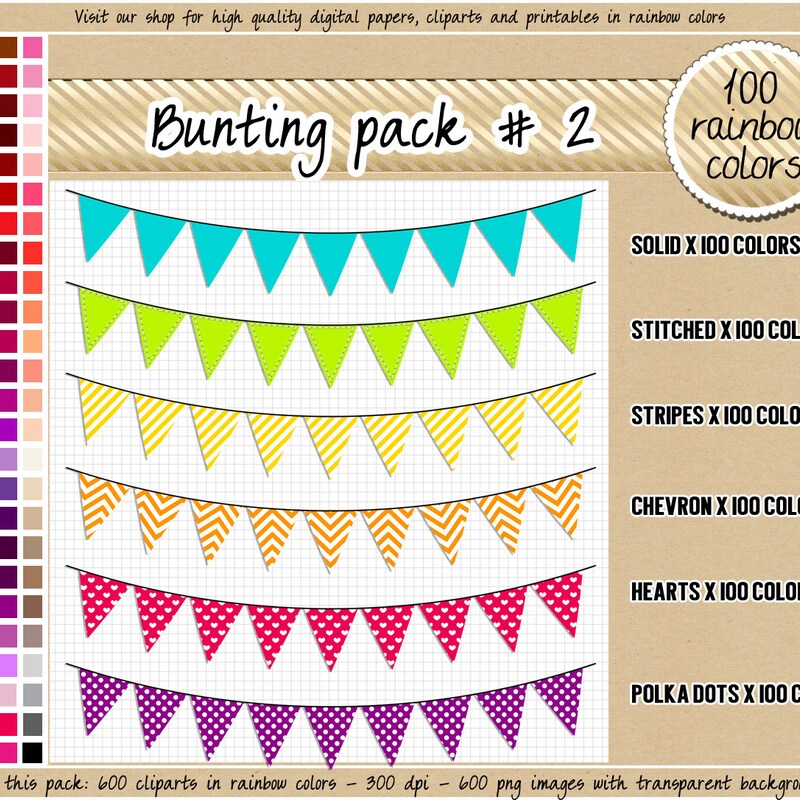 Triangle Banner - Etsy