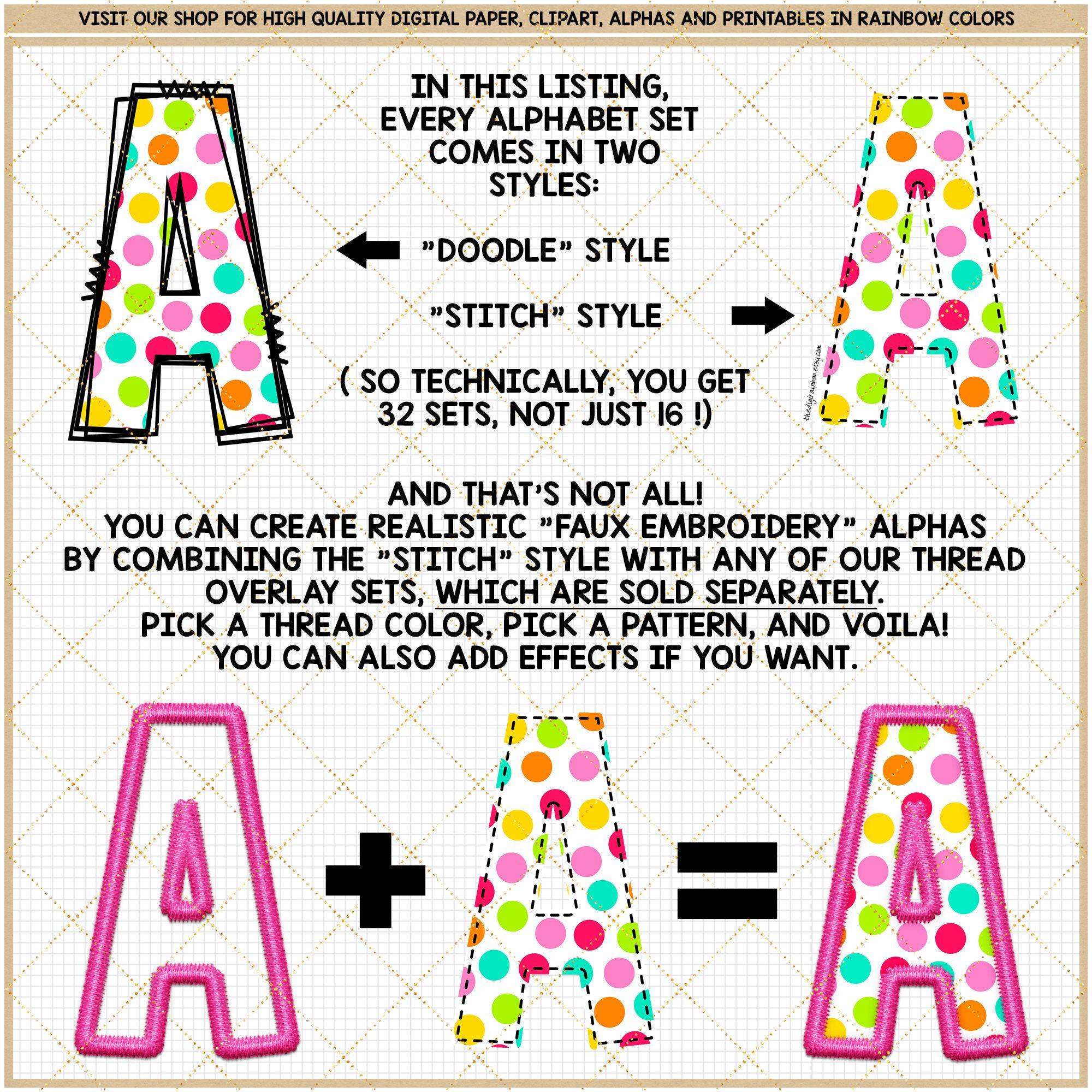 Ice Cream Doodle Alphabet PNG Bundle Summer Sublimation Popsicle ...