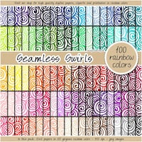 Clip Art: Fun Triangle Pattern Backgrounds - 18 Digital Papers - Etsy