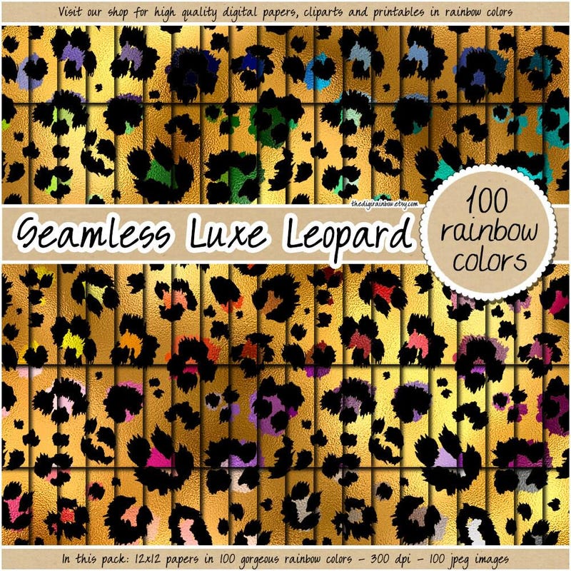 Animal Print Paper - Etsy