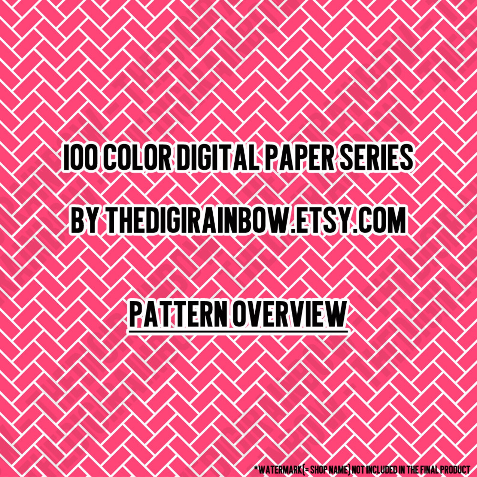 100 Brick Digital Paper Rainbow Brick Background Brick Pattern - Etsy