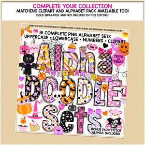 Halloween Digital Scrapbook Paper Black Cat Pattern Witch Printable ...