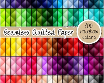 SALE 100 Seamless Quilted Digital Paper Leather Digital Paper - Etsy