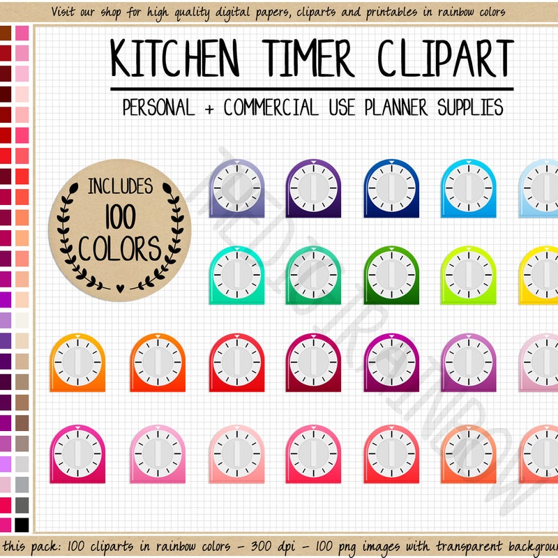 Kitchen Clipart - Etsy