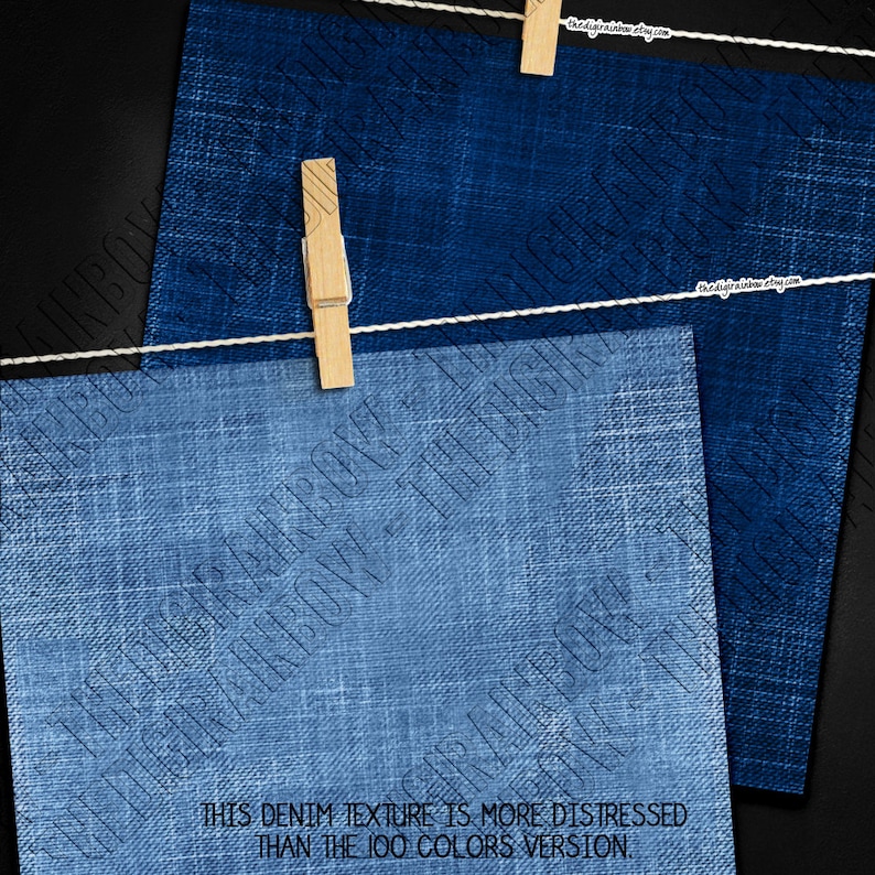 Seamless Denim Digital Paper Blue Jeans Scrapbooking Paper - Etsy