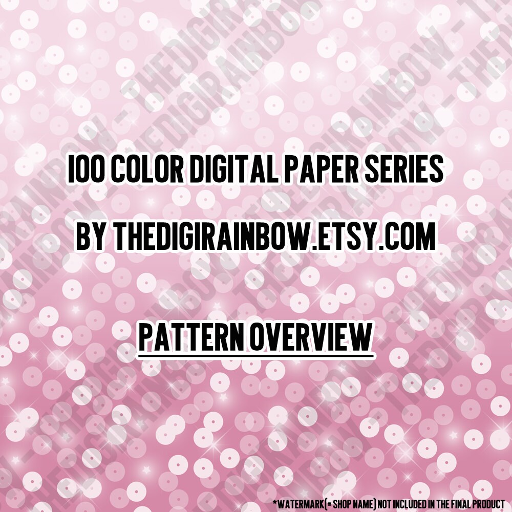SALE 100 Ombre Confetti Digital Paper Sequin Digital Paper | Etsy