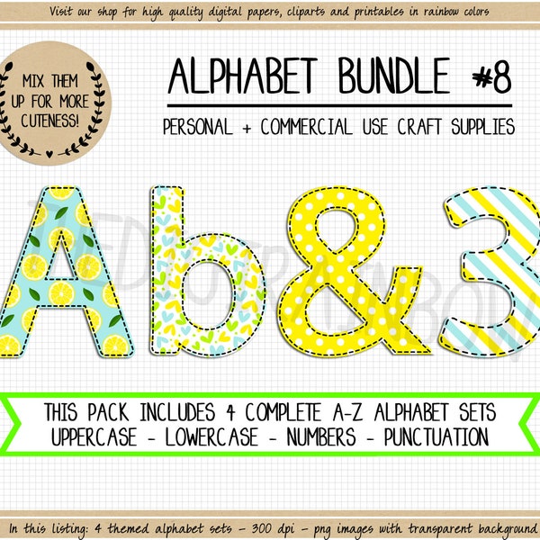 Lemon Applique - Etsy