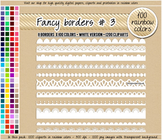 Fancy Colorful Borders