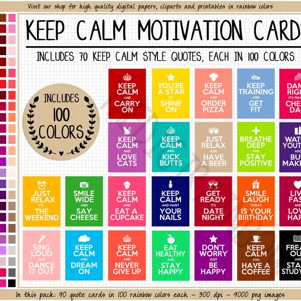 Keep Calm Posters - Etsy