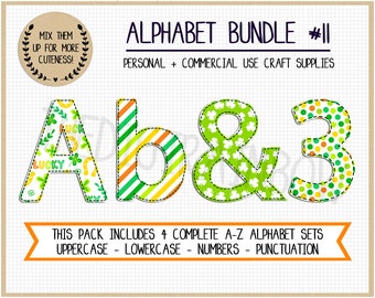 St Patrick Day Font - Etsy