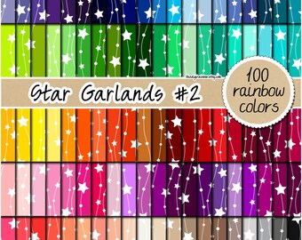 Star Digital Clipart | Etsy